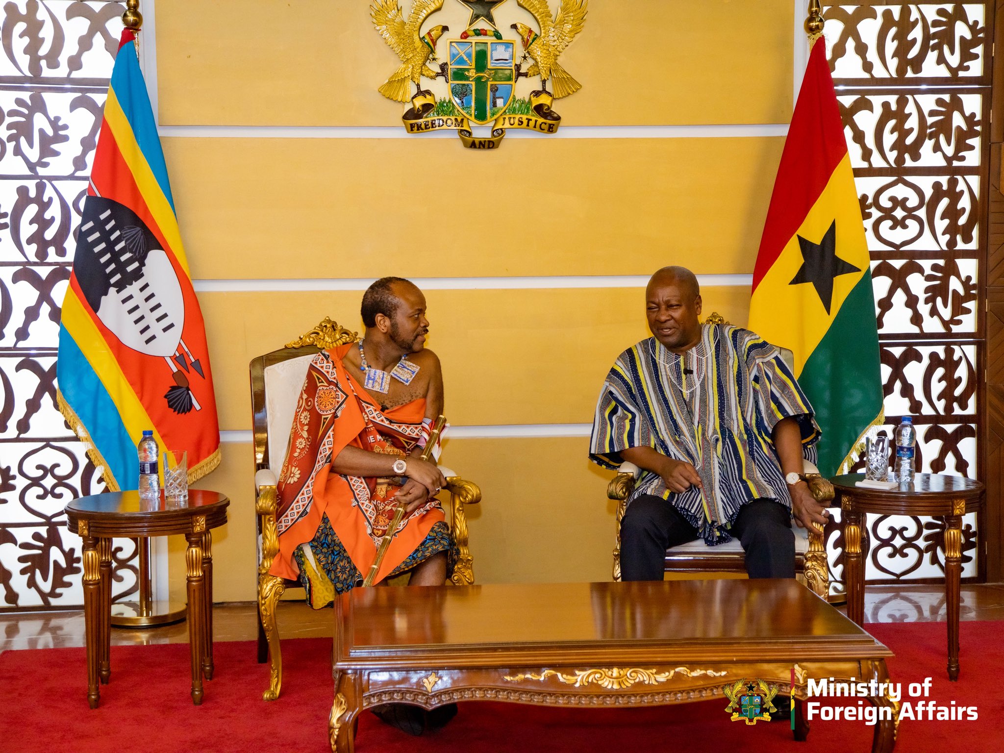 Visit of King Mswati III of the Kingdom of Eswatini to the Republic of ...