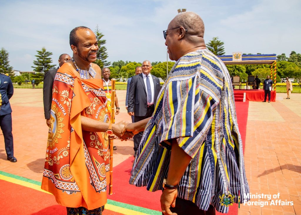 Visit of King Mswati III of the Kingdom of Eswatini to the Republic of ...