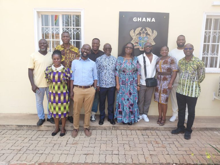 George Adu, AKA “Kwabena Kwabena” Pays A Courtesy Call to The Ghana ...